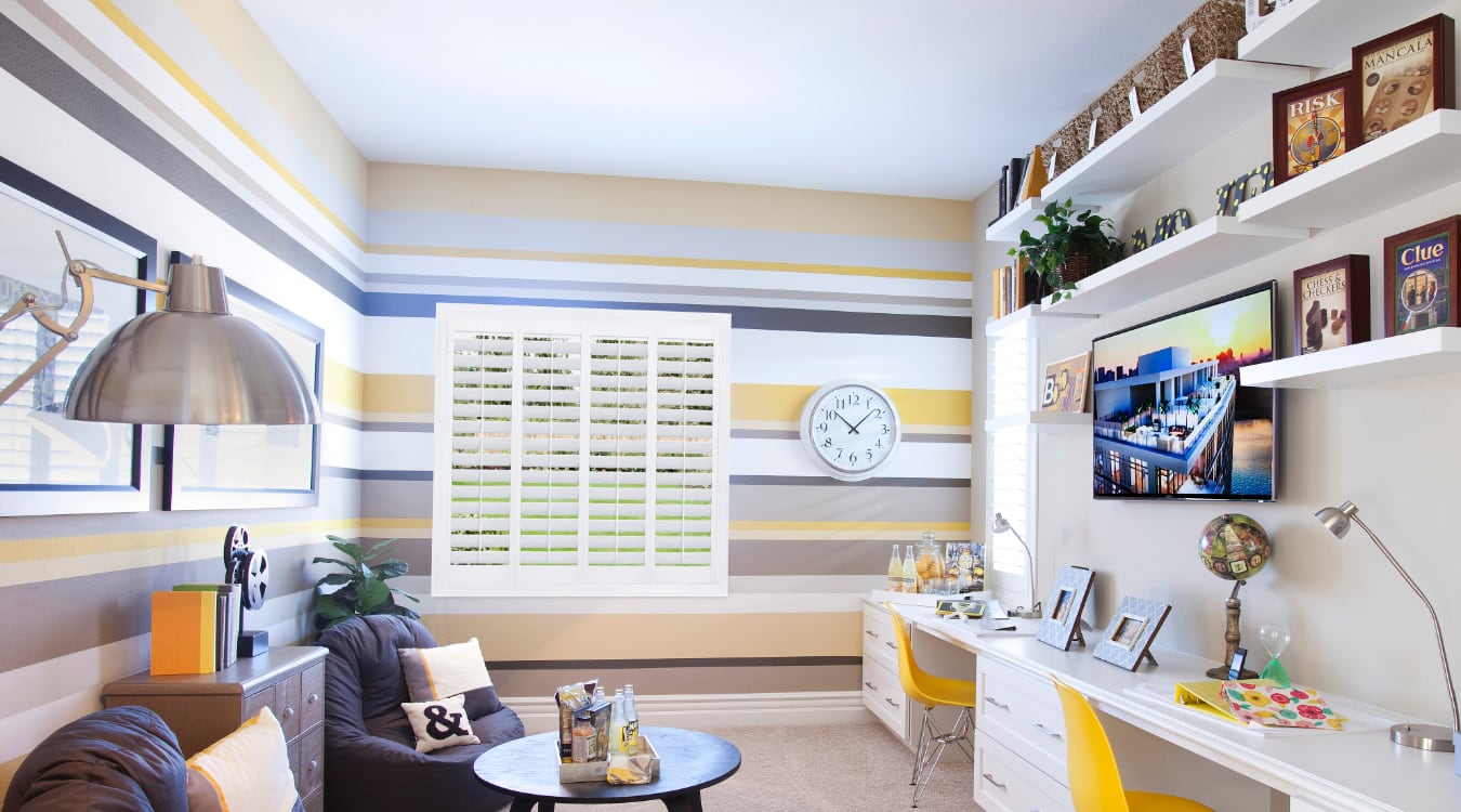 The Best Window Treatments For A Home Gym | Sunburst Shutters & Window ...