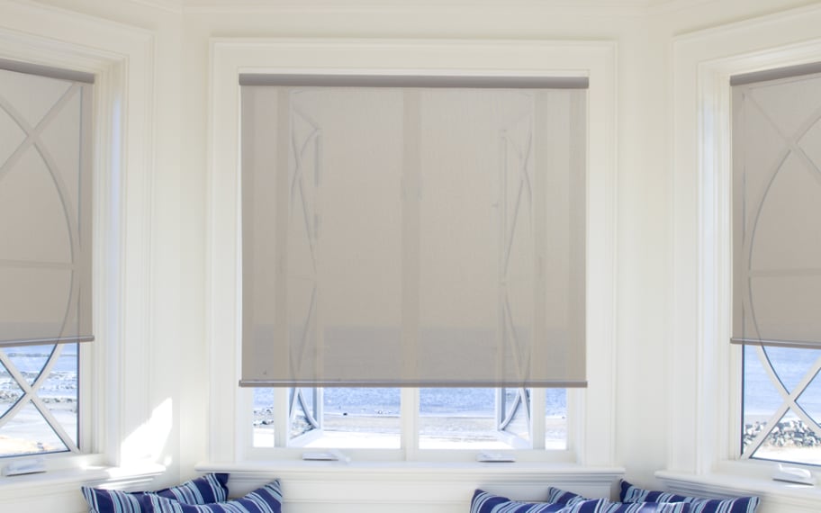 Custom Roller Shades for Windows | Sunburst Shutters, Shades, & Blinds