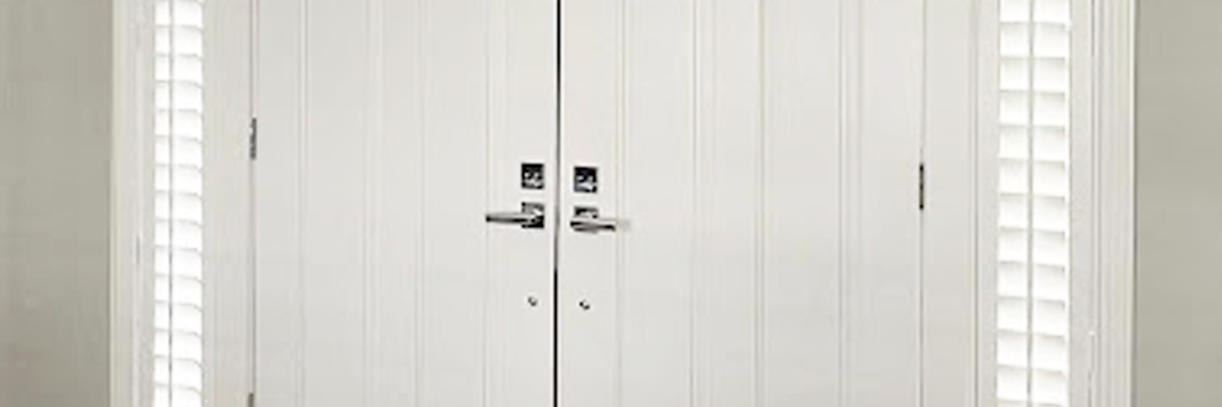 The Best Front Door Window Treatments | Sunburst Shutters & Window Fashions